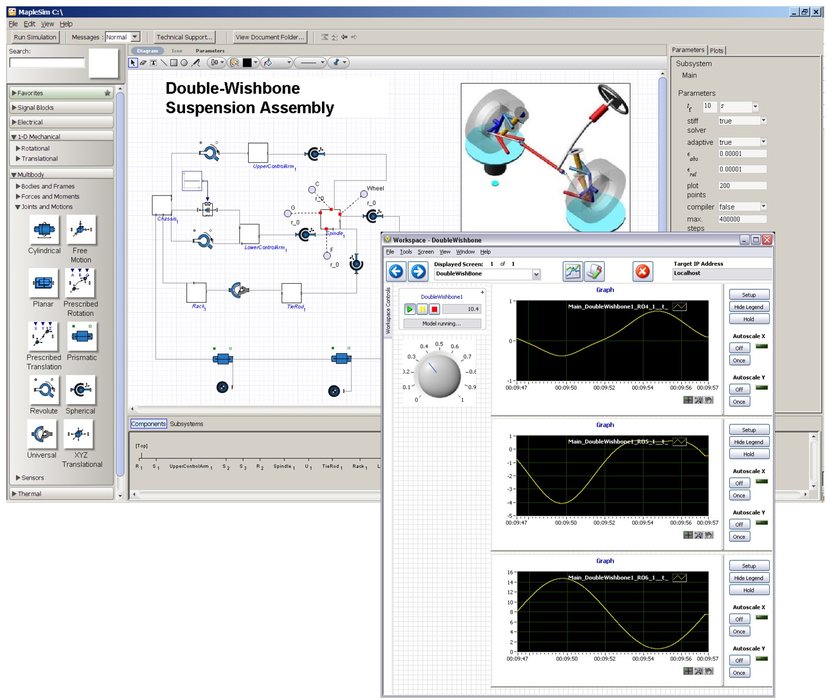 MapleSim™ Connector for LabVIEW™ and NI VeriStand™ Software ...