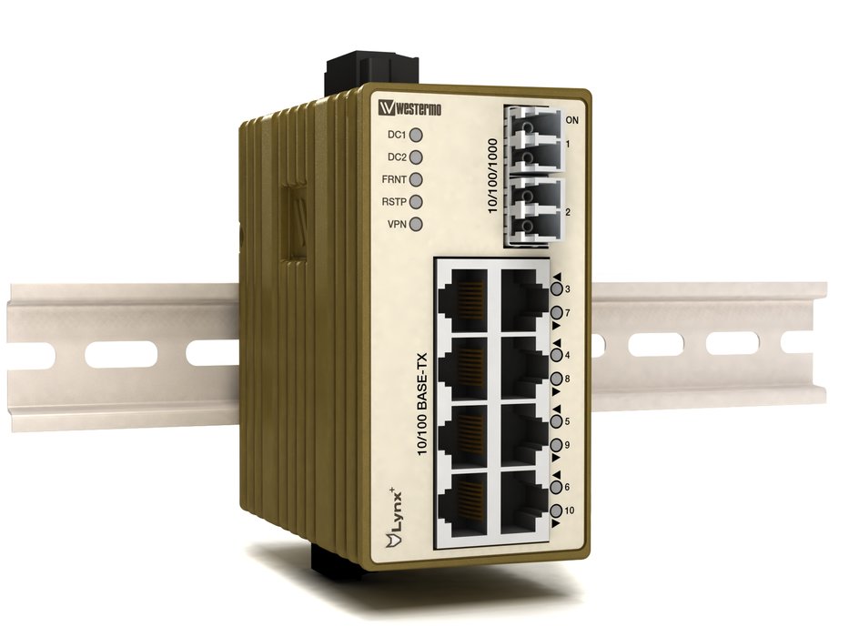 Lynx +, compact industrial Ethernet switch with routing functionality ...